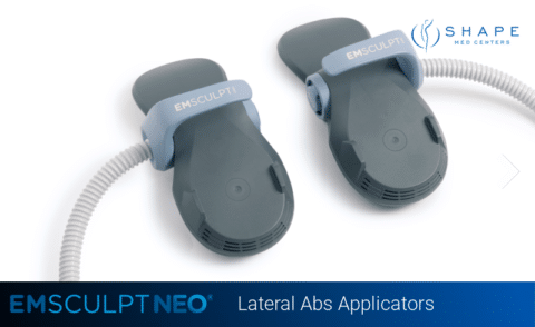 Love Handles Emsculpt NEO treatment at Shape Med Centers