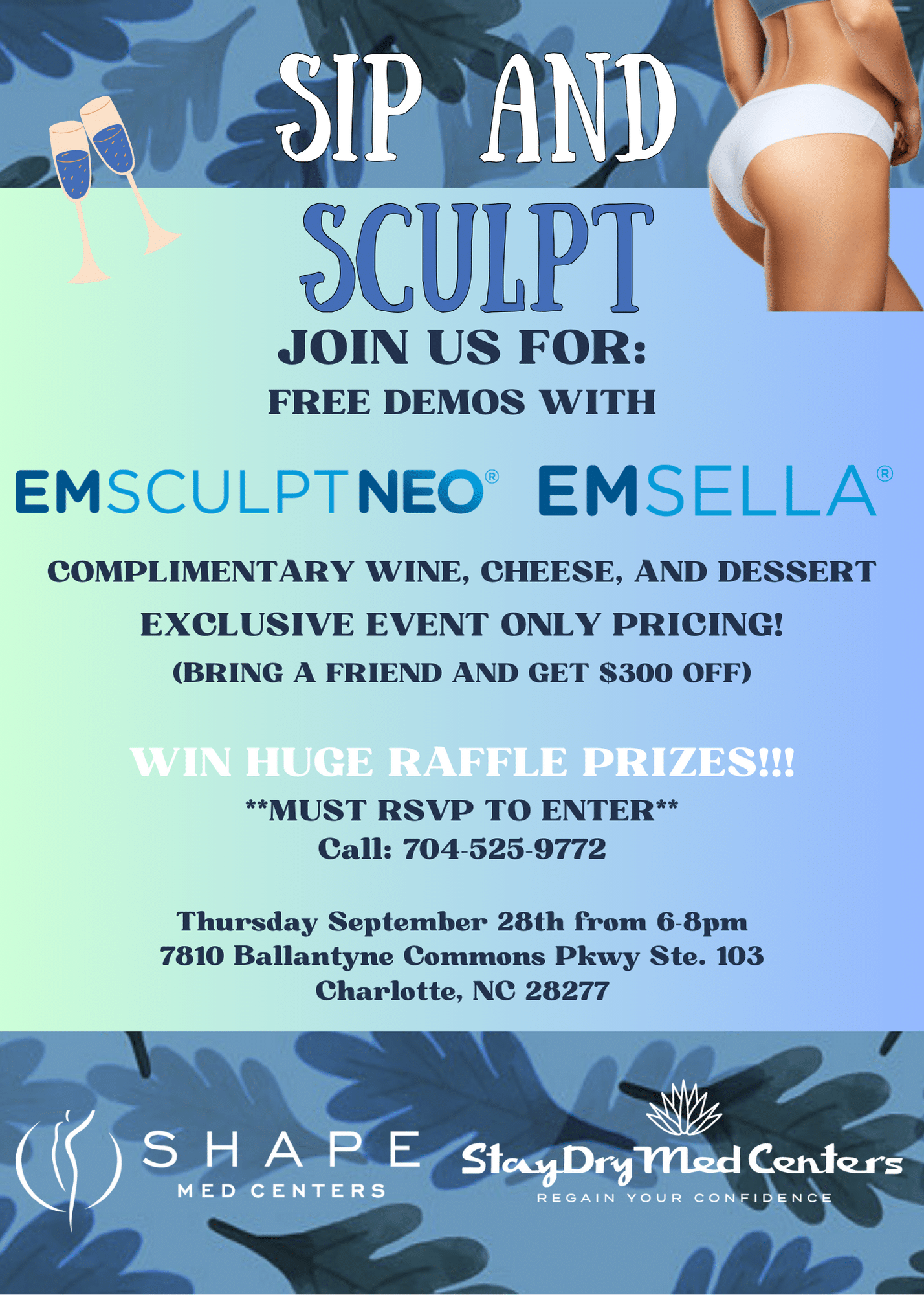 Emsculpt NEO Sip-n-Sculpt with LauRen of Kiss 95.1 (Ver2) | Shape Med ...